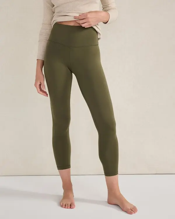 HAVEN WELL WITHIN Balance Cropped Leggings - Olive
