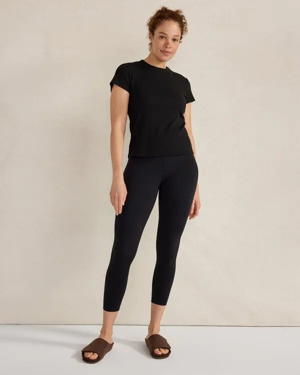 HAVEN WELL WITHIN Balance Cropped Leggings - Olive