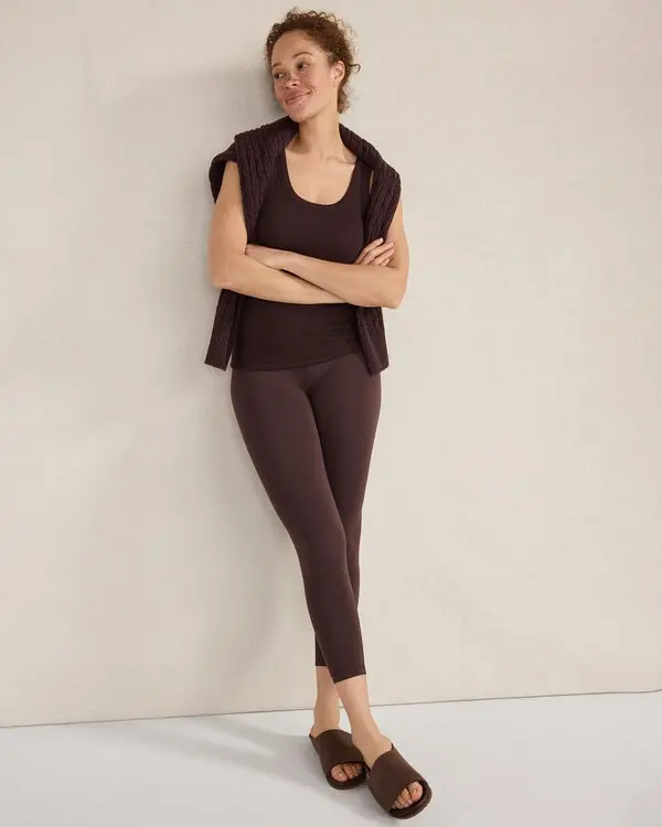HAVEN WELL WITHIN Balance Cropped Leggings - Olive