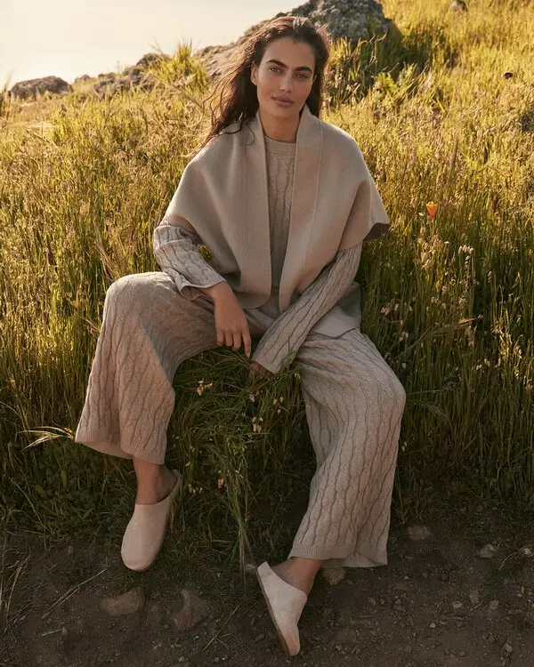 HAVEN WELL WITHIN Suede Clogs - Tule Fog