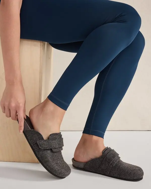 HAVEN WELL WITHIN Felted Wool Clogs
