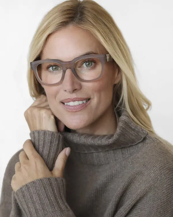 LOOK OPTIC Kaine Rectangle Eyeglasses - Espresso
