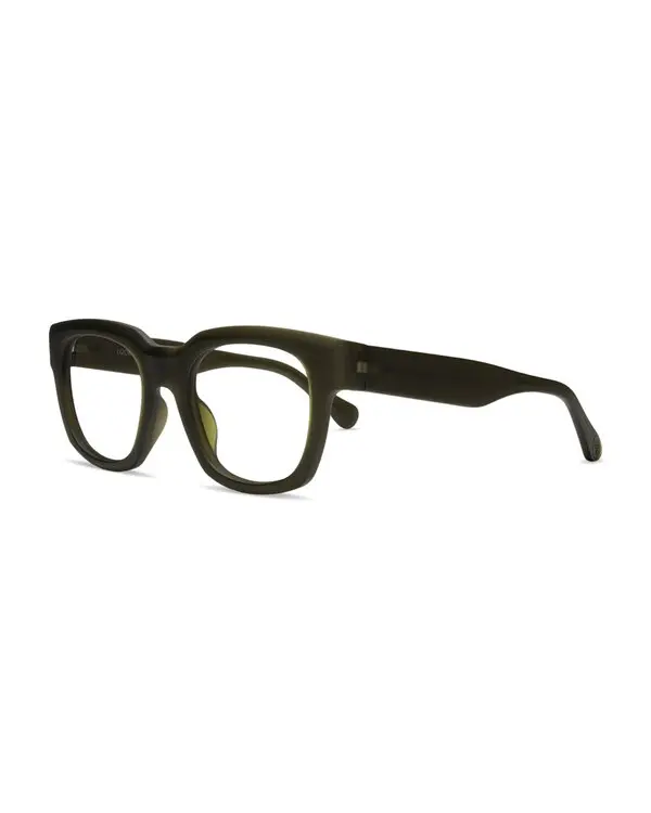 LOOK OPTIC Kaine Rectangle Eyeglasses - Espresso