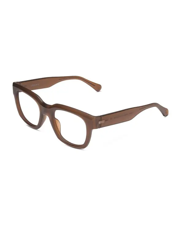 LOOK OPTIC Kaine Rectangle Eyeglasses - Espresso