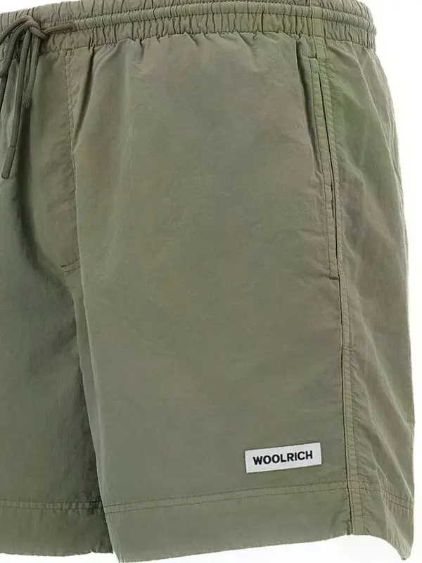 Woolrich Drawstring Waist Swim Shorts
