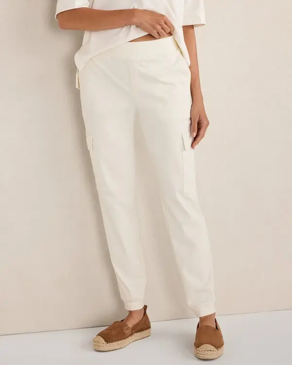 HAVEN WELL WITHIN Organic Cotton Interlock Cargo Pants