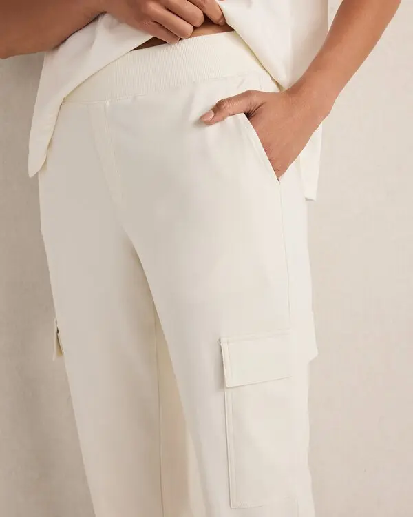 HAVEN WELL WITHIN Organic Cotton Interlock Cargo Pants