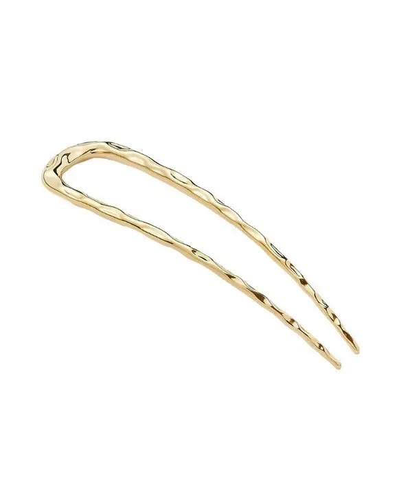 MACHETE Midi Wavy French Hair Pin Tone - Gold