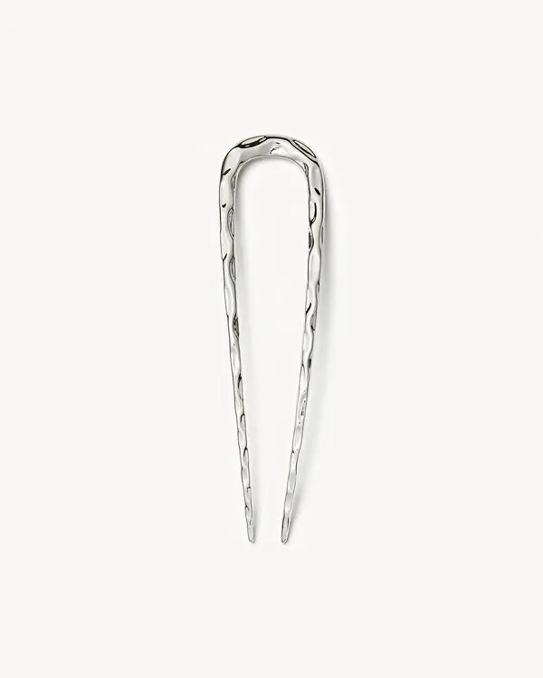 MACHETE Midi Wavy French Hair Pin Tone