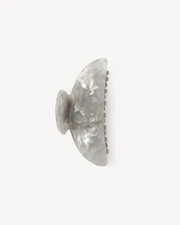 MACHETE Midi Heirloom Hair Clip - Grey Shell