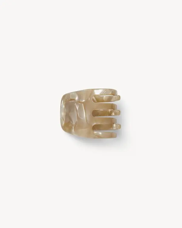 MACHETE Mini Claw Hair Clip - Sand Shell