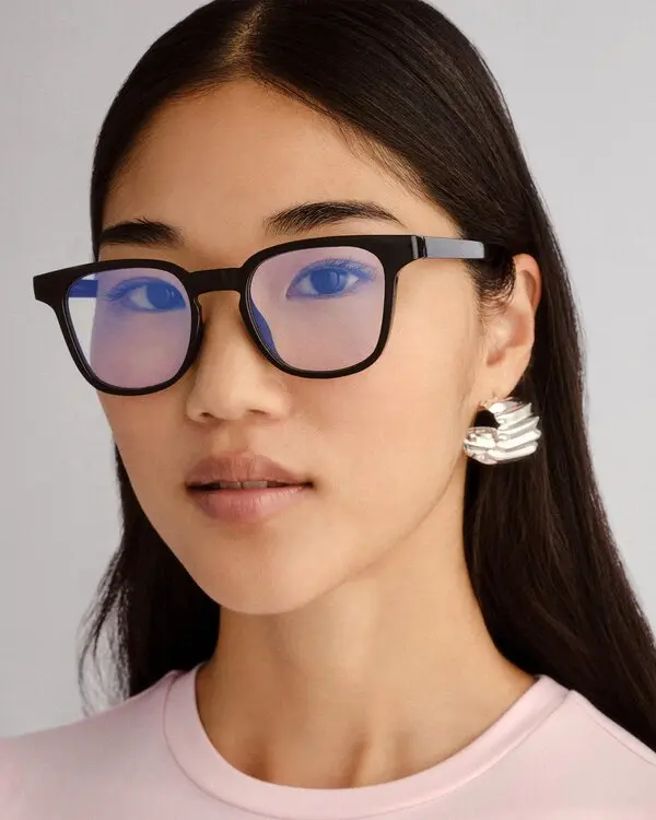 THE BOOK CLUB Twelve Hungry Bens' Readers Eyeglasses - Black