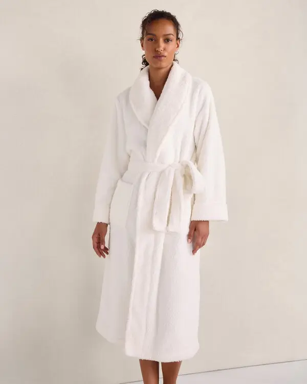 HAVEN WELL WITHIN Plush Robe - Ivory