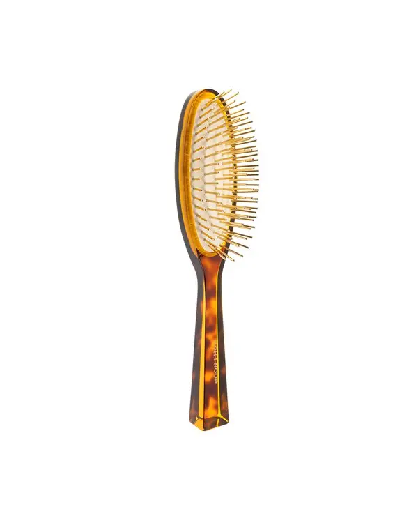 KOH-I-NOOR Large Hairbrush With Gold Pins - Multicolor