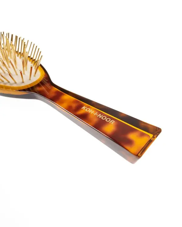 KOH-I-NOOR Large Hairbrush With Gold Pins