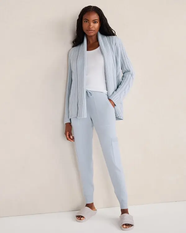 HAVEN WELL WITHIN Cashmere Cargo Joggers - Nimbus
