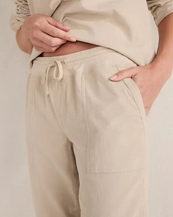 HAVEN WELL WITHIN Cotton Corded Joggers