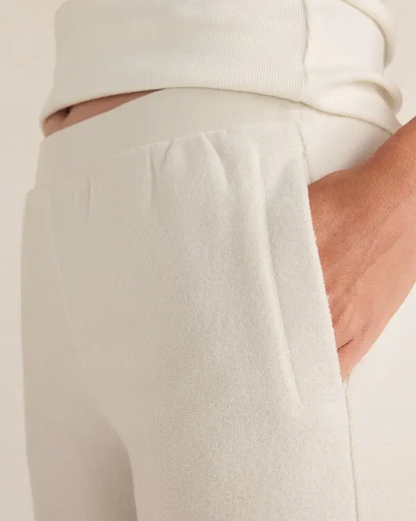 HAVEN WELL WITHIN Brushed Terry Wide Leg Pants