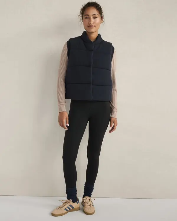 HAVEN WELL WITHIN Viscose Blend Puffer Vest