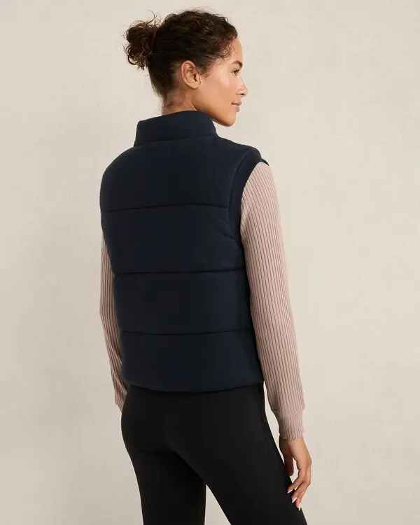HAVEN WELL WITHIN Viscose Blend Puffer Vest