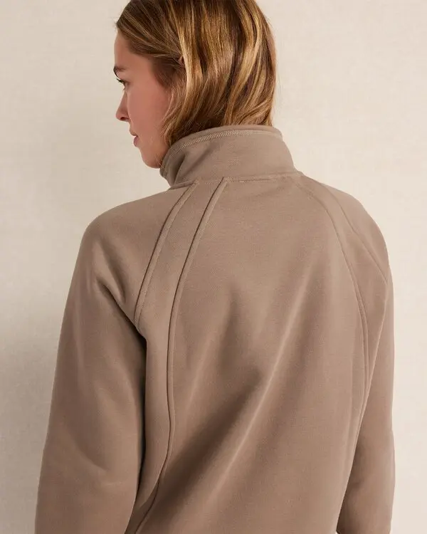 HAVEN WELL WITHIN Cloud Fleece Half Zip Pullover - Rainfall