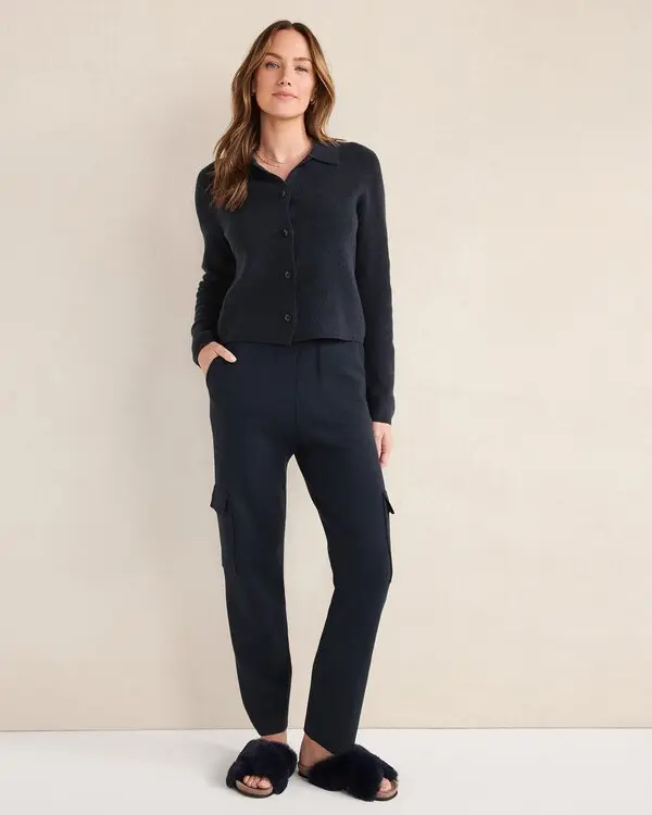 HAVEN WELL WITHIN Viscose Blend Cargo Pants