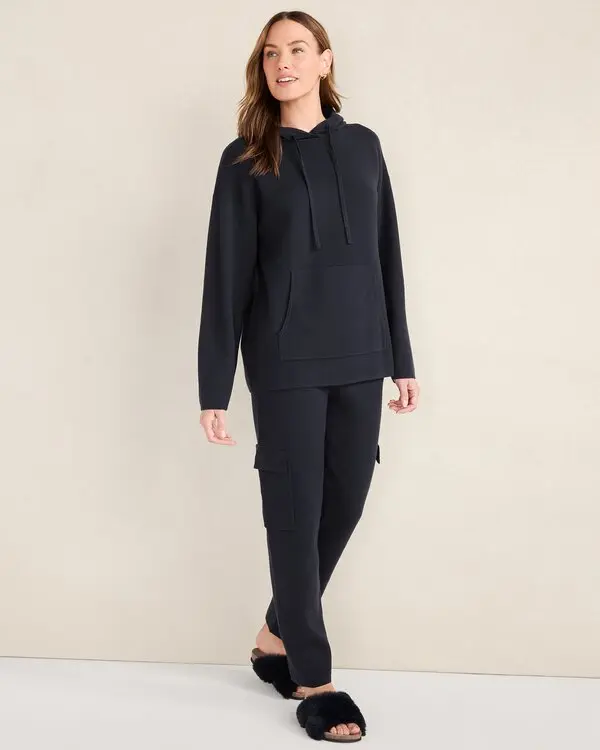HAVEN WELL WITHIN Viscose Blend Long Sleeve Hoodie