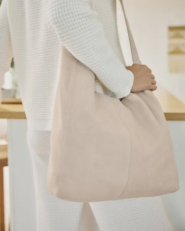 HAVEN WELL WITHIN Suede Bucket Tote