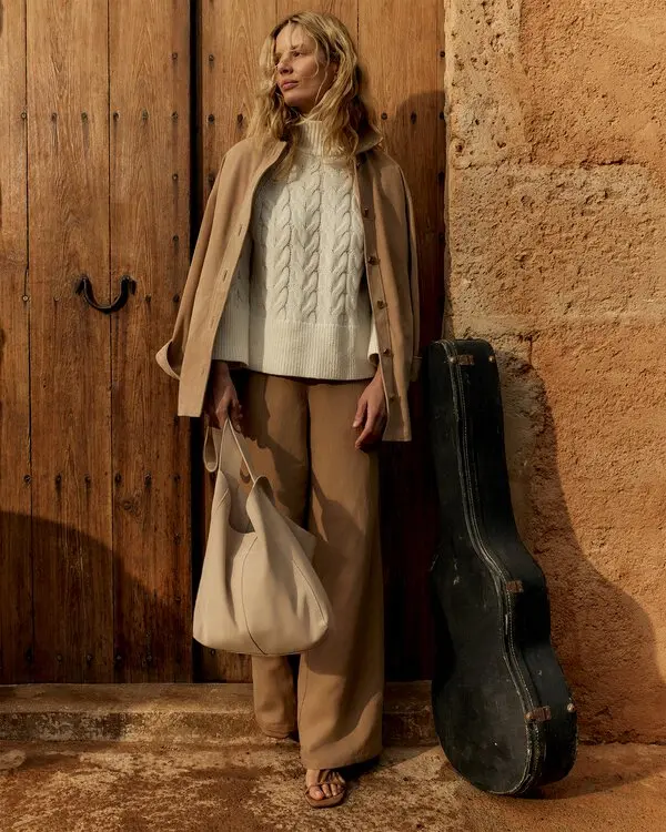 HAVEN WELL WITHIN Suede Bucket Tote
