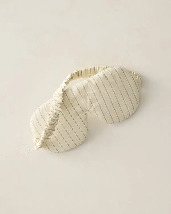 HAVEN WELL WITHIN Organic Cotton Eye Mask - Cornstalk Multicolor