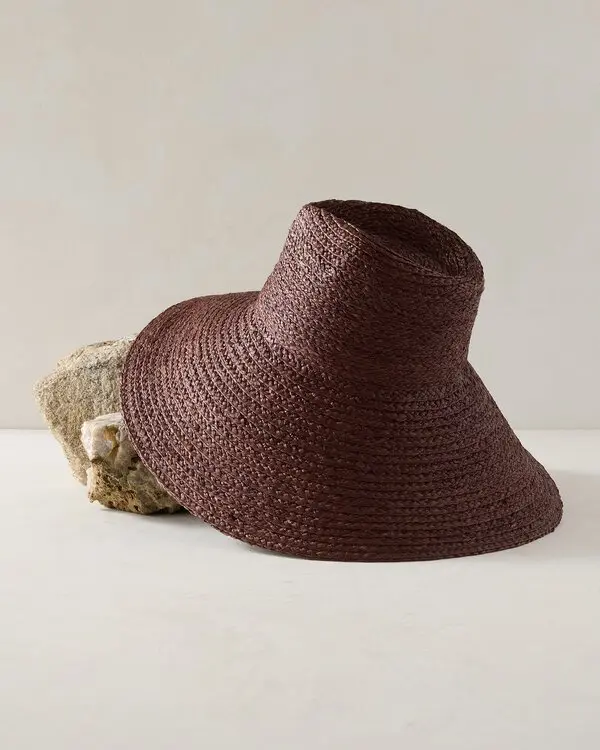 HAVEN WELL WITHIN Raffia Sun Hat - Coffee Bean