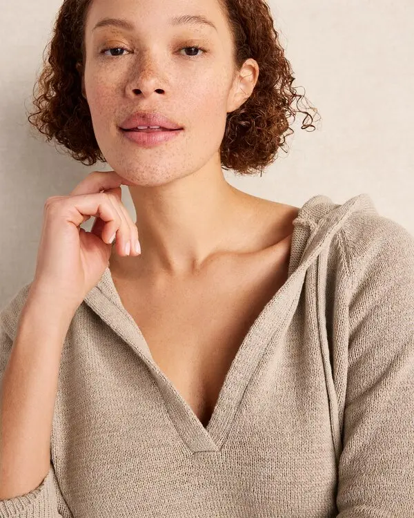 HAVEN WELL WITHIN Cotton Tape Yarn Hoodie