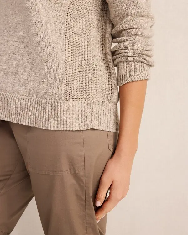 HAVEN WELL WITHIN Cotton Tape Yarn Hoodie