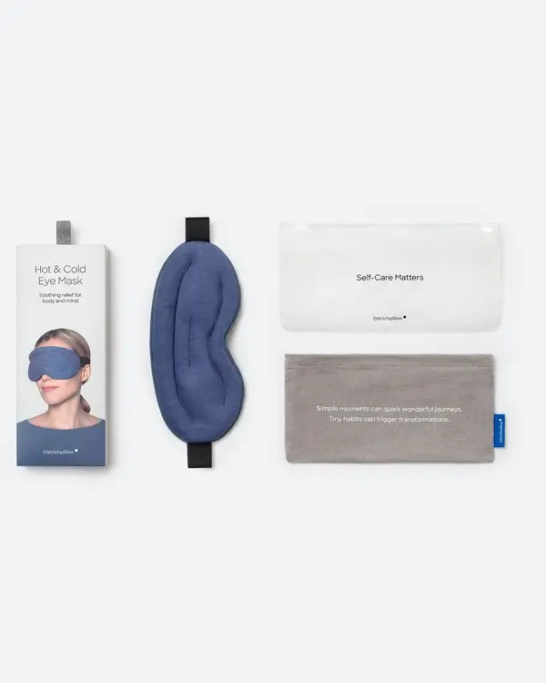 OSTRICHPILLOW Hot + Cold Eye Mask