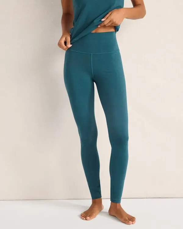HAVEN WELL WITHIN Balance Organic Cotton Leggings - Granite