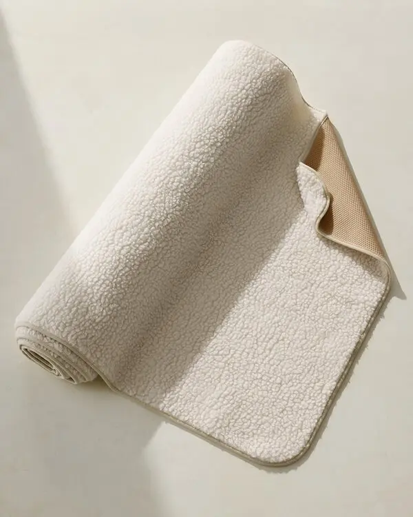 HAVEN WELL WITHIN Sherpa Meditation Mat - Ivory