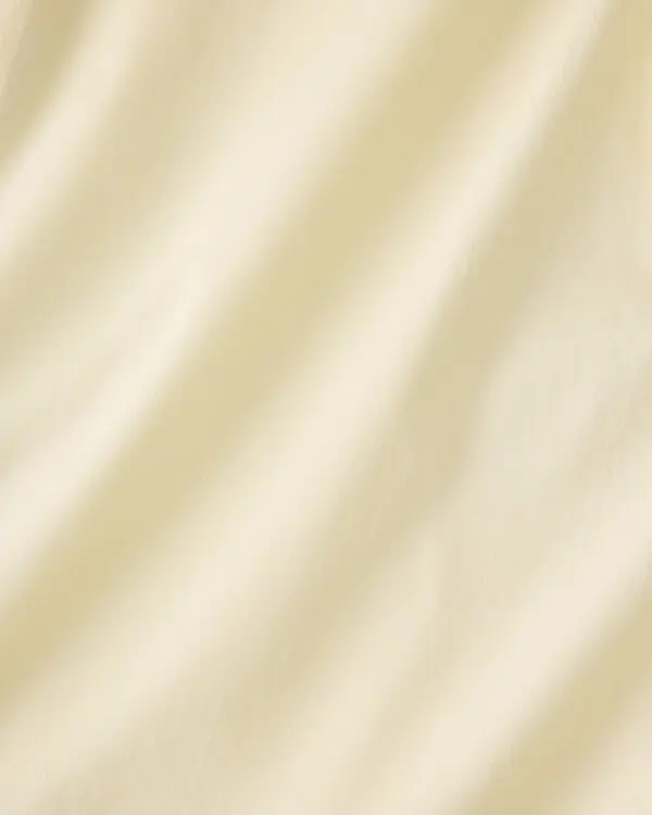 HAVEN WELL WITHIN Organic Cotton Twill Split Neck Top