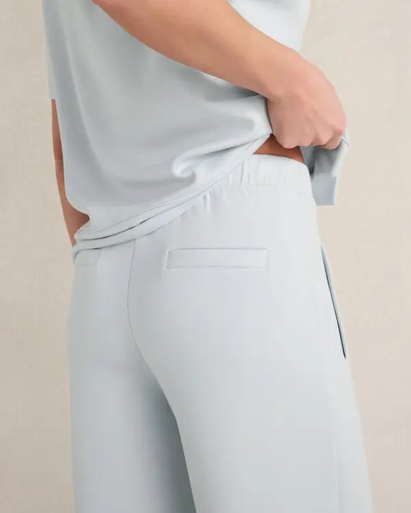 HAVEN WELL WITHIN Soft Knit Relaxed Barrel Leg Pants
