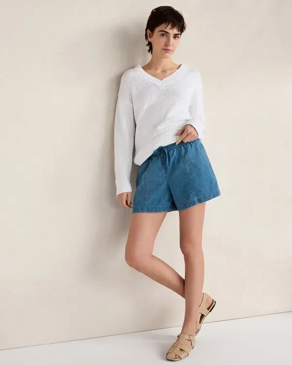 HAVEN WELL WITHIN Cotton Blend Sweater
