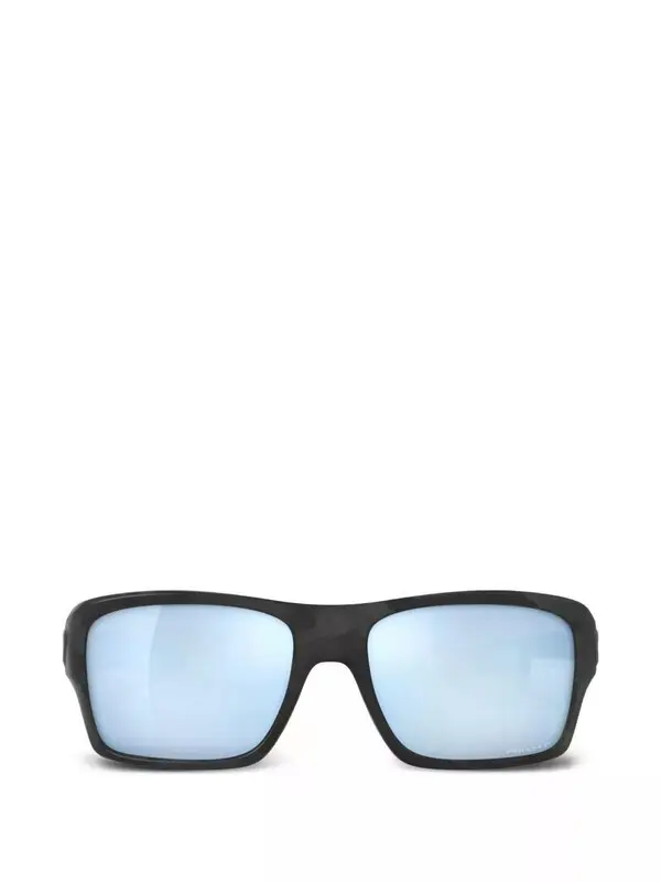 Oakley Turbine Rectangle-frame Sunglasses - Black