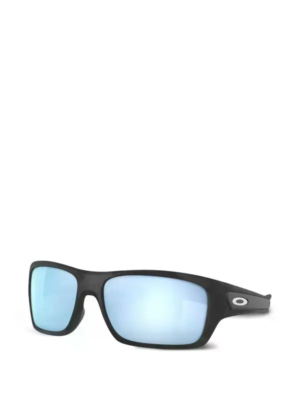 Oakley Turbine Rectangle-frame Sunglasses - Black