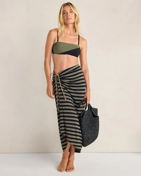 HAVEN WELL WITHIN Raffia Tote Bag - Black