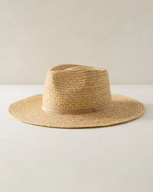 HAVEN WELL WITHIN Raffia Fedora Hat - Natural