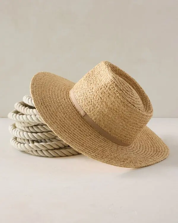 HAVEN WELL WITHIN Raffia Fedora Hat