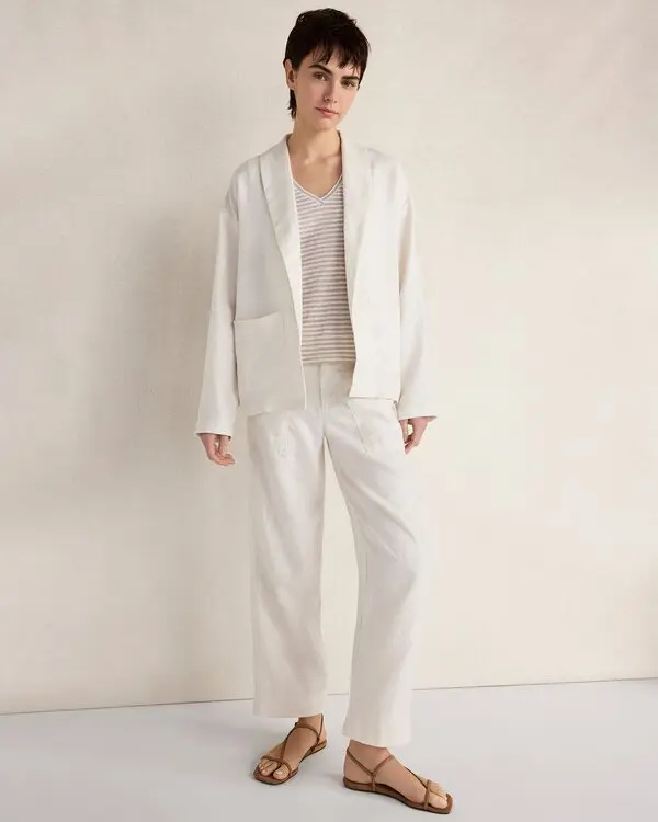 HAVEN WELL WITHIN Heavyweight Linen Blazer
