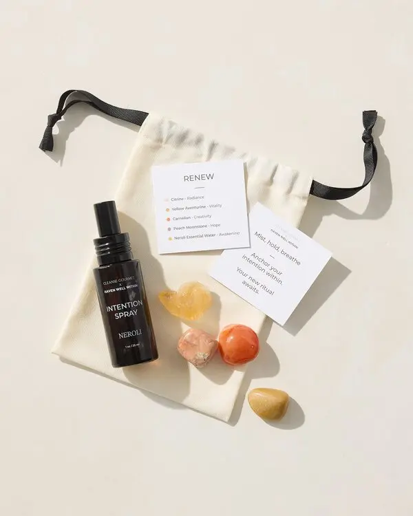 CLEANSE GOURMET X Intention Crystal Kit - Renew