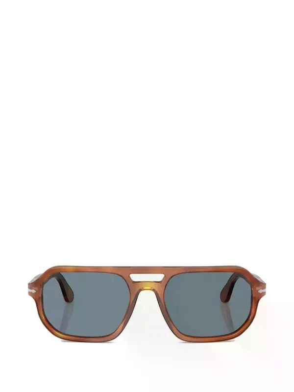 Persol Guido Tortoiseshell-effect Sunglasses - Brown