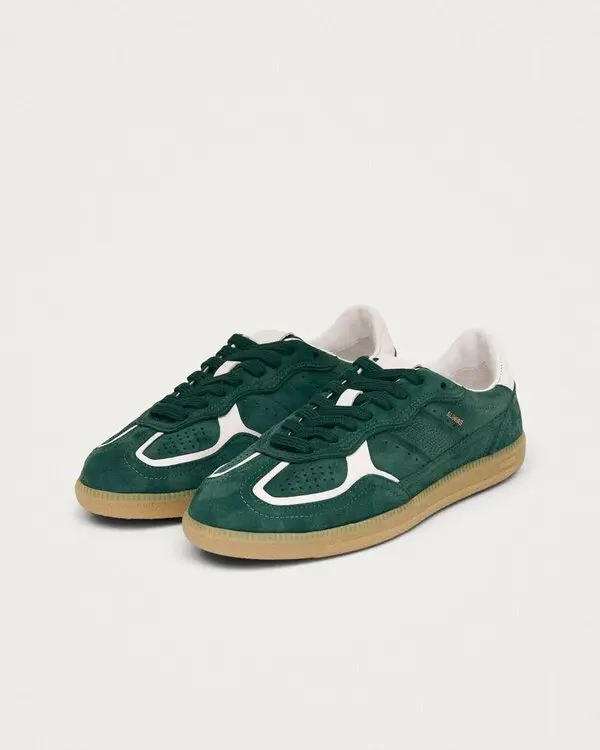 ALOHAS Tb.490 Rife Leather Sneakers - Forest Green