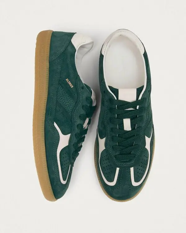 ALOHAS Rife Leather Sneakers - Forest Green