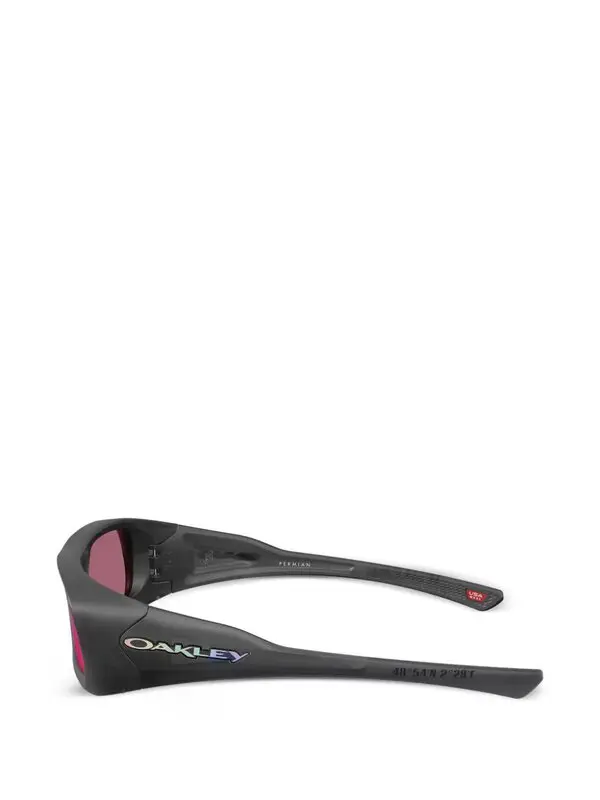 Oakley X Kylian Mbappé Signature Logo-plaque Rectangle Sunglasses - Grey